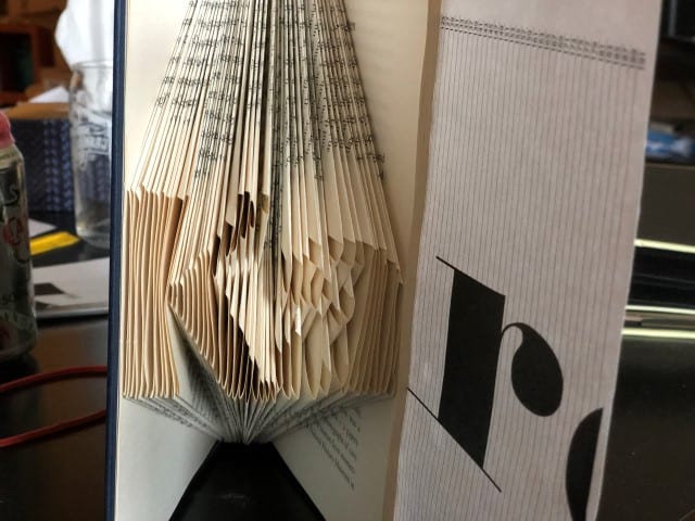 Tips to make beautiful folded book art + free templates | Mint & Heritage