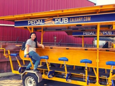 Pedal Pub takes Calgary on a brewery tour like no other | Mint & Heritage